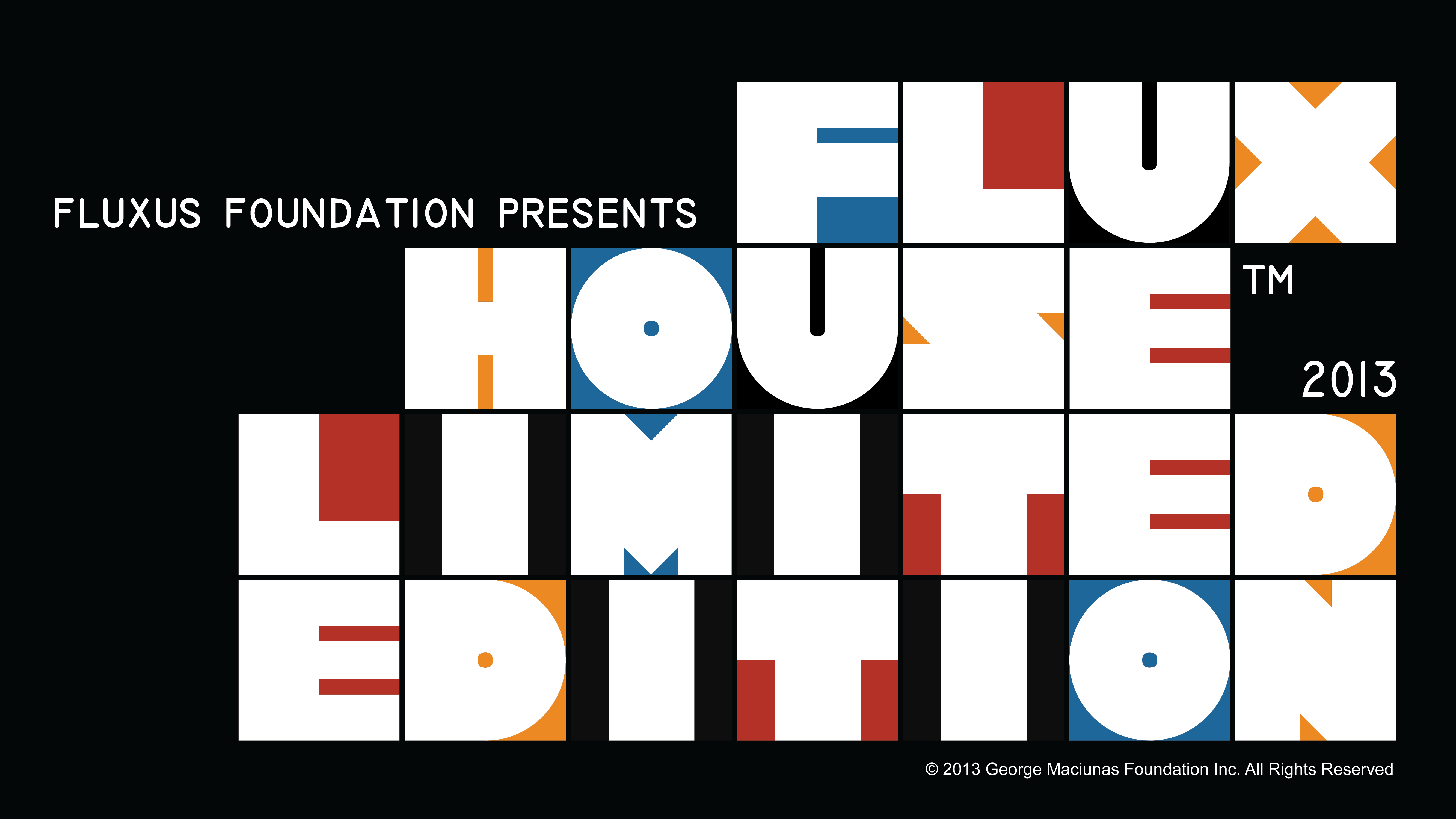 Fluxhouse Limited Edition – FLUXUS FOUNDATION